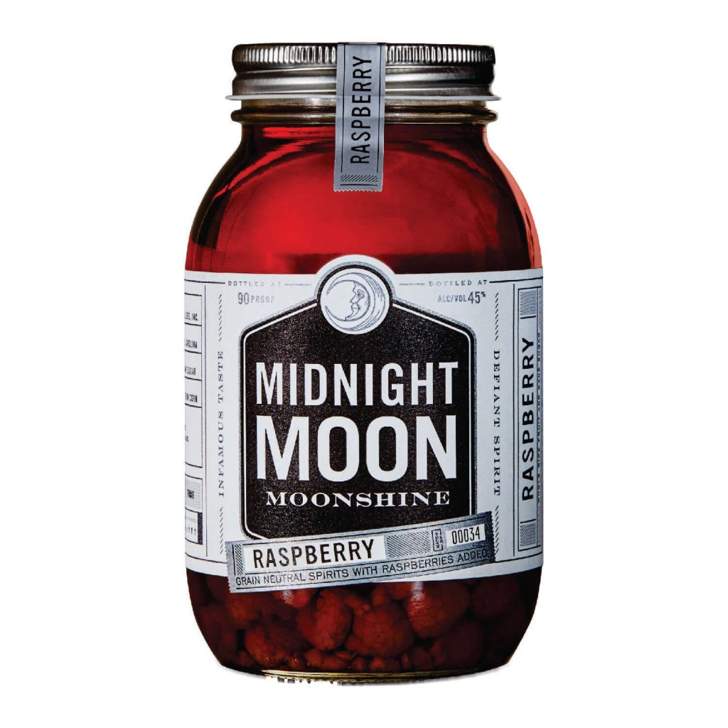 MIDNIGHT MOON RASPBERRY 45° 750ML – Midnightmoon.cl